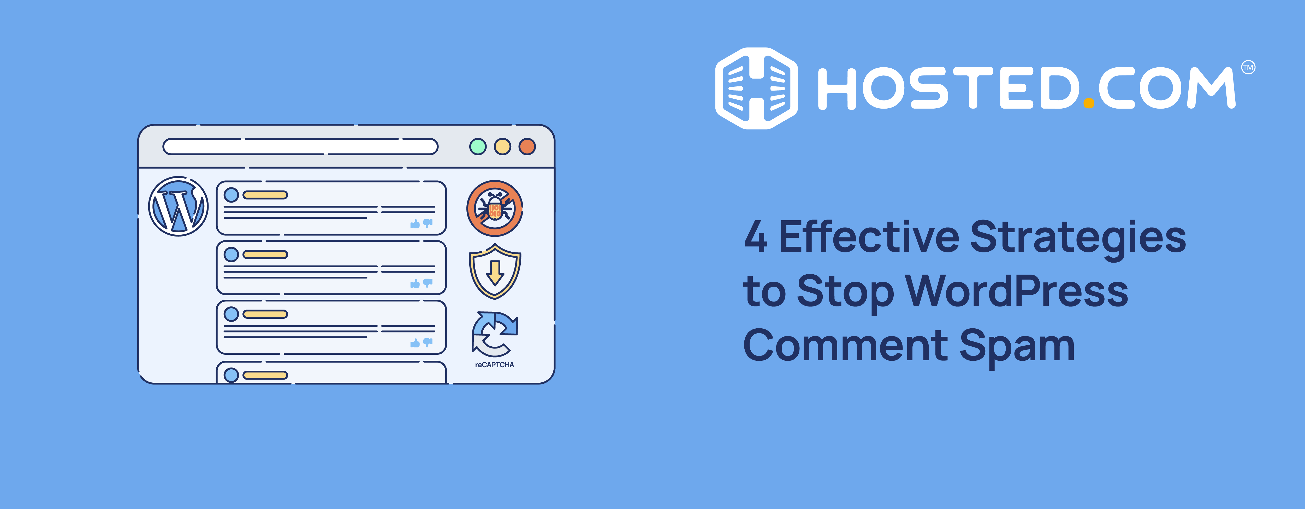 How To Stop WordPress Comment Spam - Hosted.com Tutorial