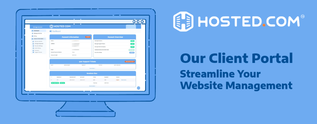 Easy Client Portal to Streamline Domain & Website Management