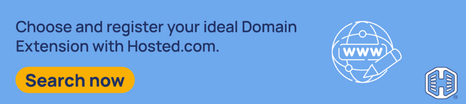 What Is A Domain Extension - Hosted.com Blog