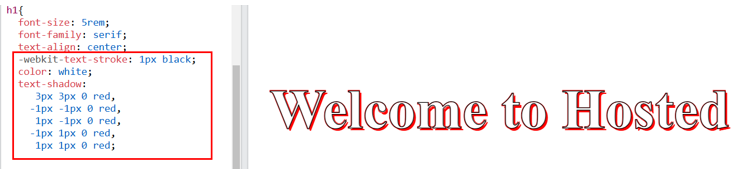 Add Text Outline With Css 2 Easy Ways Tutorial